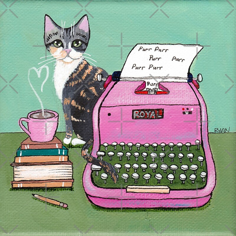 "Love Note From The Cat" by kilkennycat | Redbubble