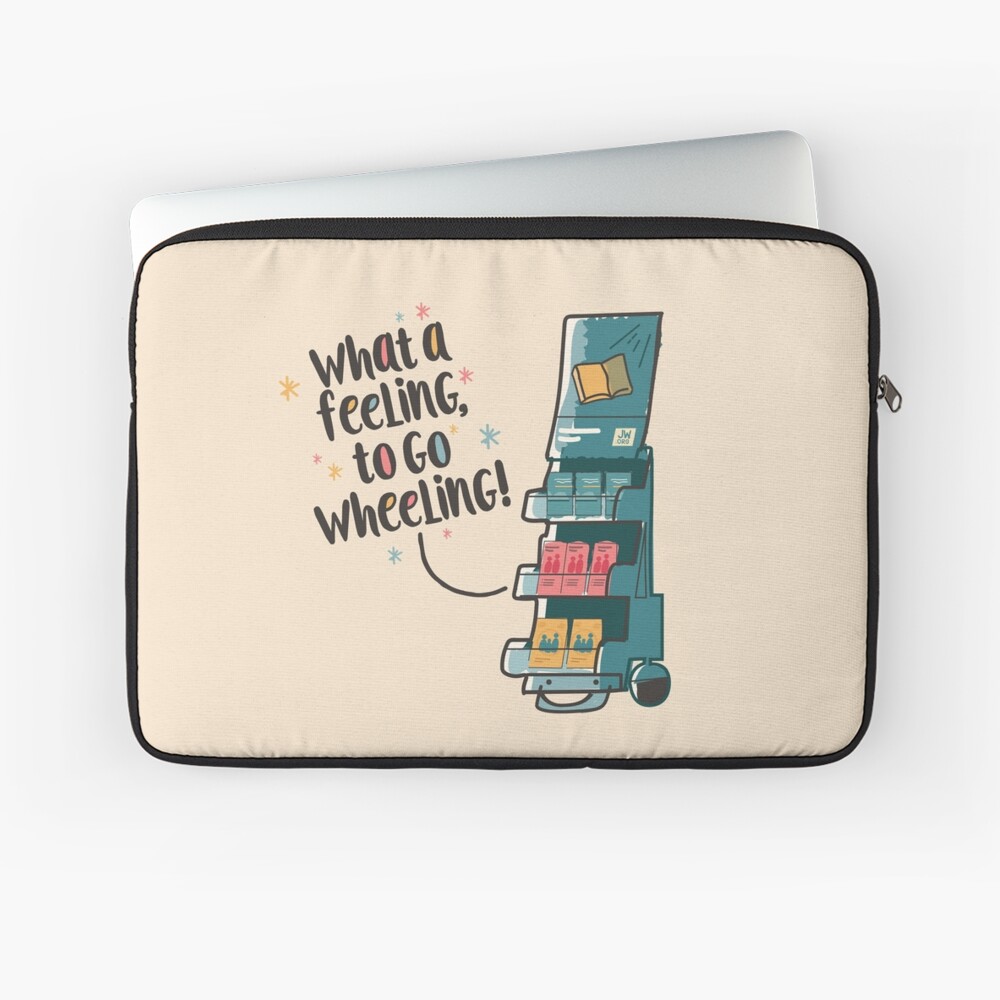 "WHAT A FEELING, TO GO WHEELING" Sticker for Sale by Paper Bee Gift ...