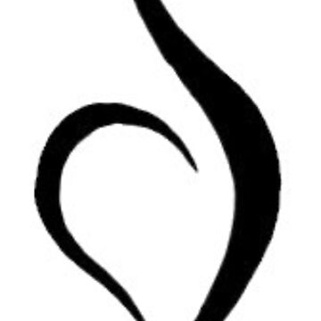 "Neda Symbol Sticker" Sticker for Sale by avixna | Redbubble