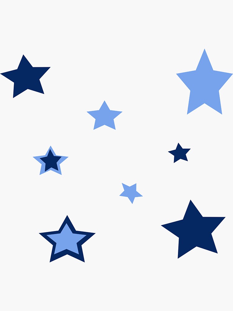 "URI Stars" Sticker for Sale by gschif | Redbubble