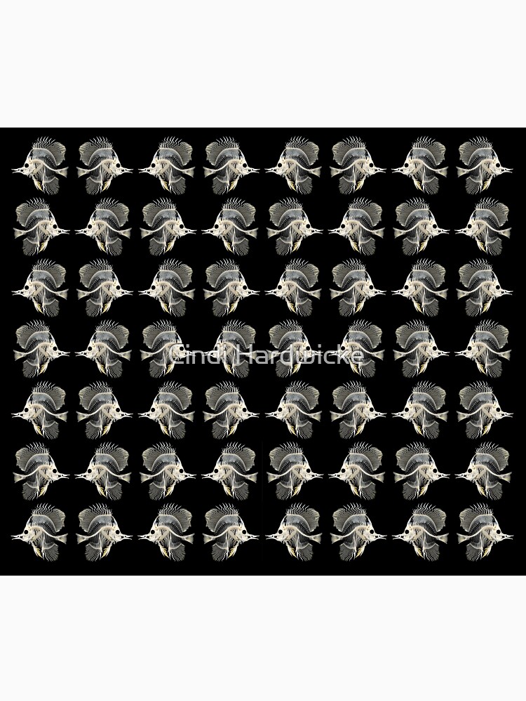 "Angel Fish Skeleton Rendezvous" T-shirt by cyvonneh | Redbubble