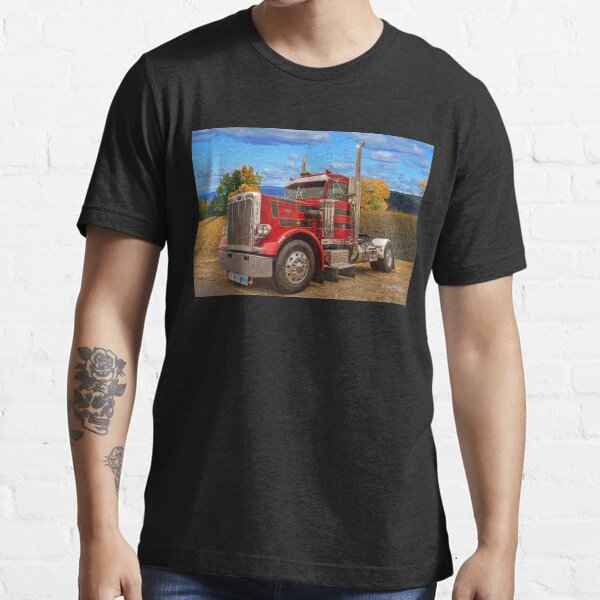 "Single Axle Peterbilt" T-shirt for Sale by rharrisphotos | Redbubble ...