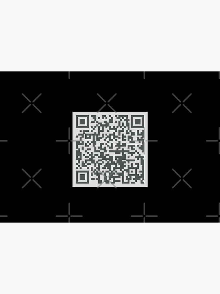 "Rick Roll QR Code T-shirt RickRoll'D Never Gonna Give You Up Funny QR ...