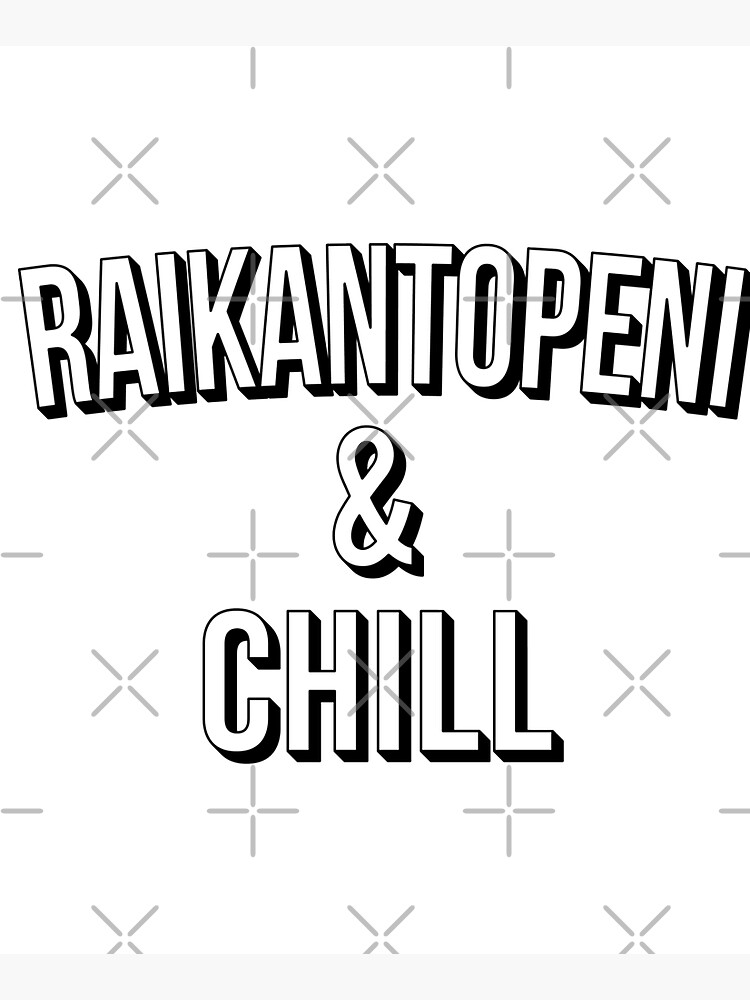 "Raikantopeni and Chill" Tote Bag by skeletonvenus | Redbubble