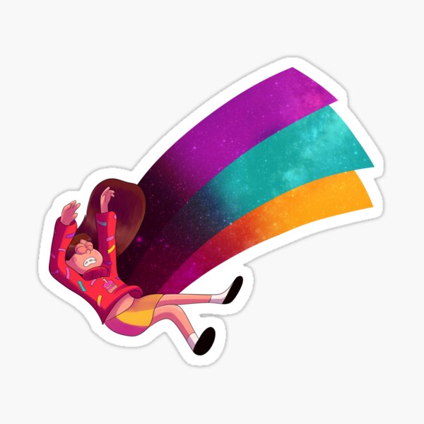 "Falling Star" Sticker by eleanorose123 | Redbubble