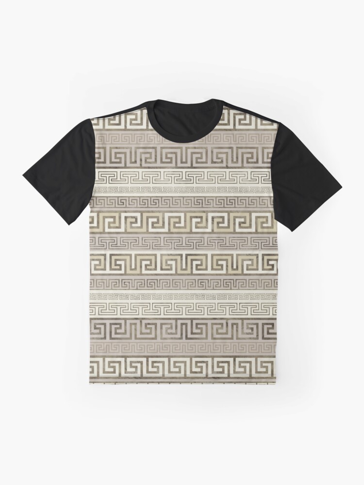 "Greek Meander Pattern - Greek Key Ornament" Graphic T-Shirt for Sale ...