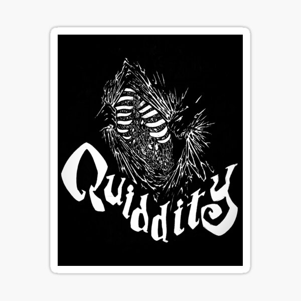 "Quiddity" Sticker by francinegrattan | Redbubble