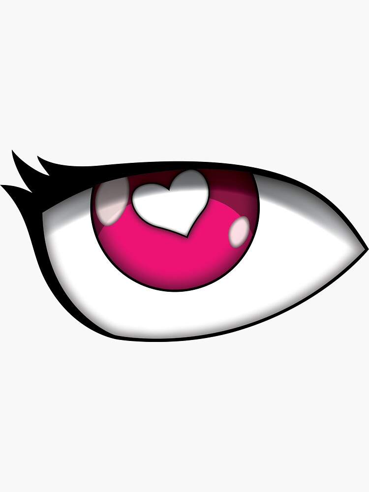 "Left Henteye" Sticker by raimondi1337 | Redbubble