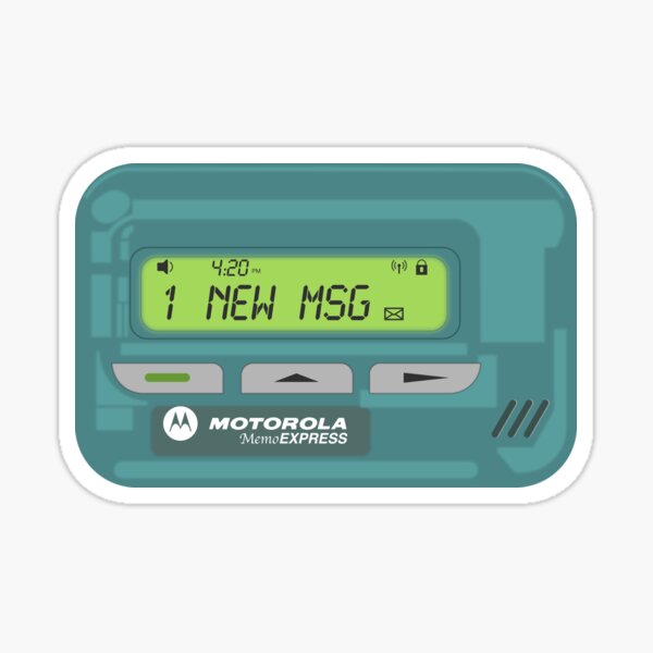 Fresno Mall Motorola Pager Memo Express New in Box ...