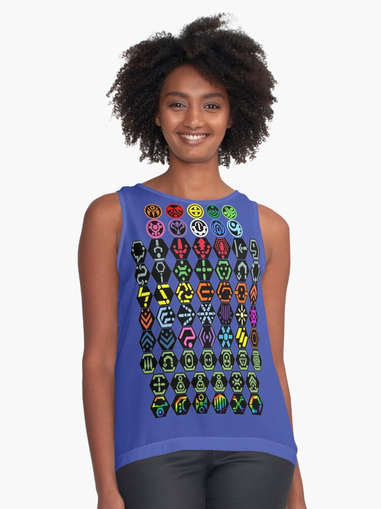 "Phantasy Star Online - Icons" Sticker for Sale by Gekidami | Redbubble