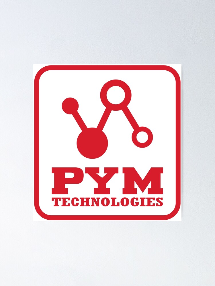 "Pym Tech Red Logo" Poster for Sale by Bmused55 | Redbubble