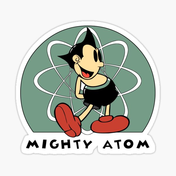 "Mighty Atom" Sticker by DannyDuoshade | Redbubble