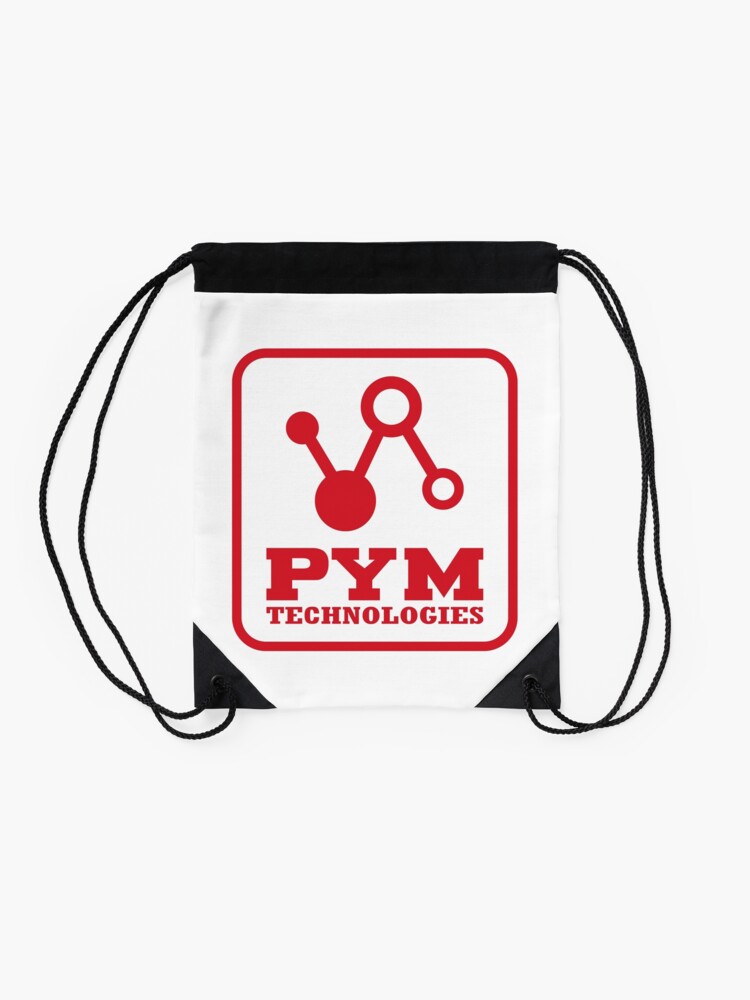 "Pym Tech Red Logo" Drawstring Bag for Sale by Bmused55 | Redbubble
