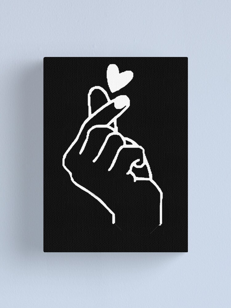 "snapping Hand Luxury Design Heart trending" Canvas Print for Sale by ...