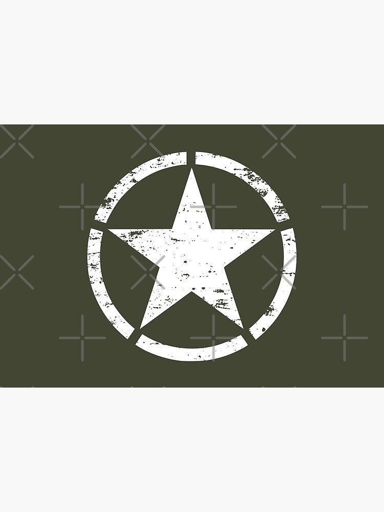 "WWII Allied Invasion Star D-Day" Mask by Beltschazar | Redbubble