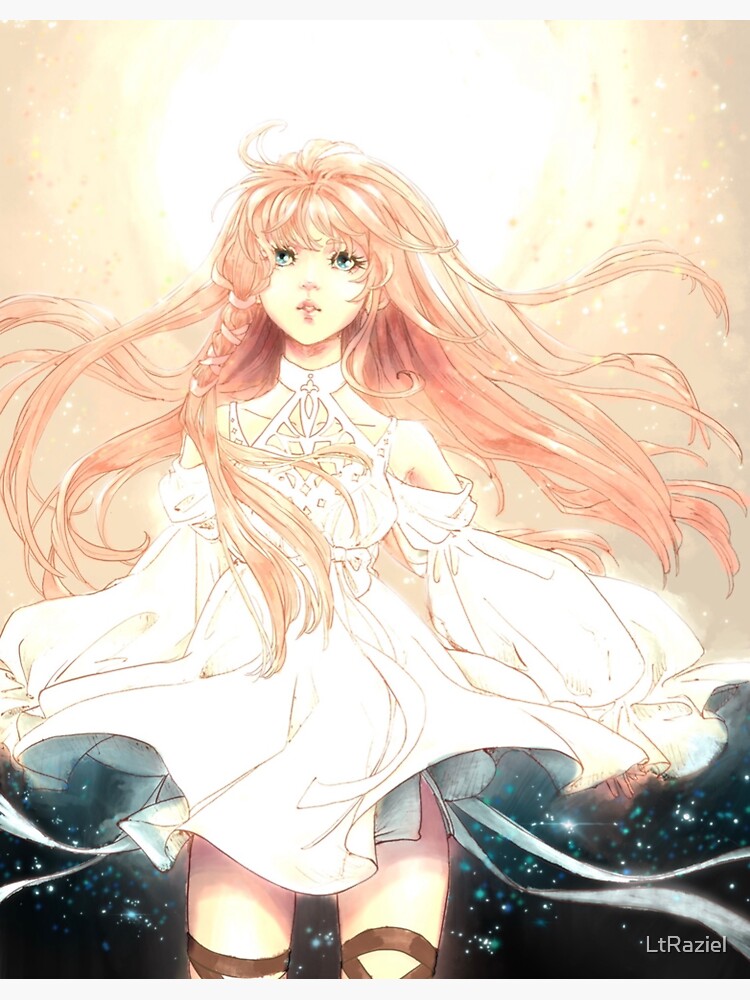 "Ryne, the Oracle of Light" Sticker for Sale by LtRaziel | Redbubble