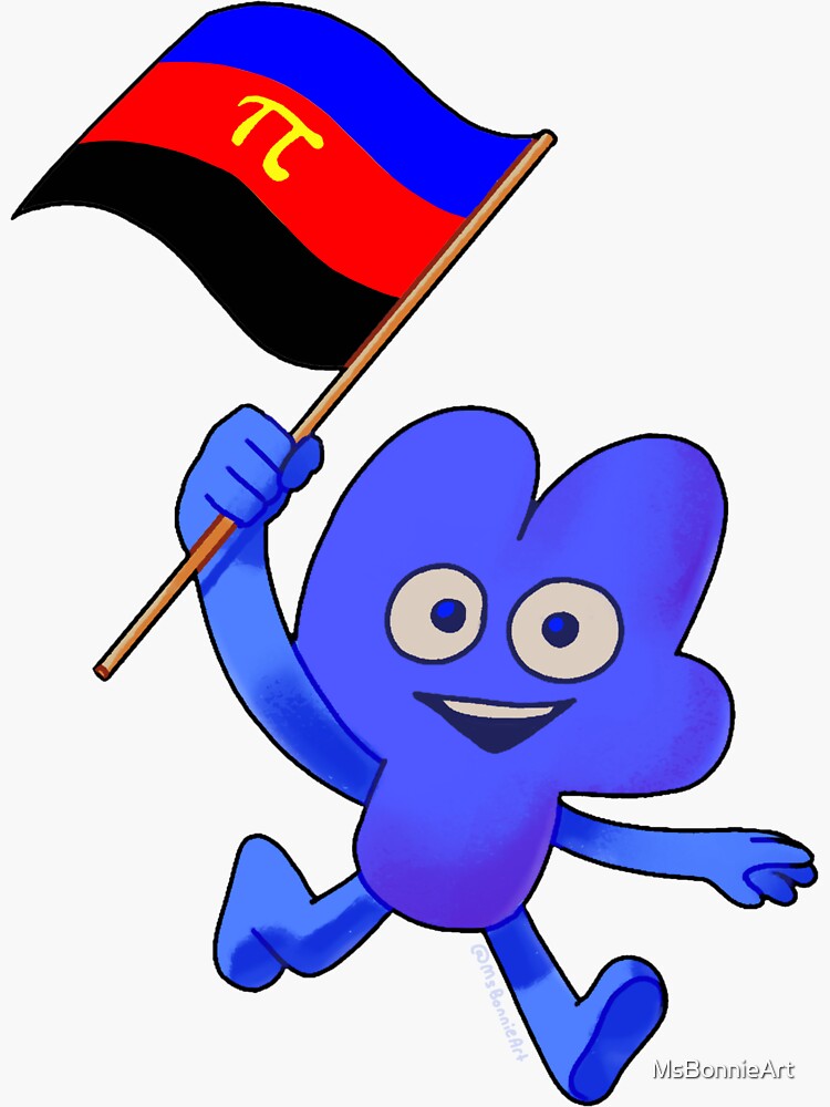 "Polyamorous Pride Flag Four!" Sticker von MsBonnie | Redbubble