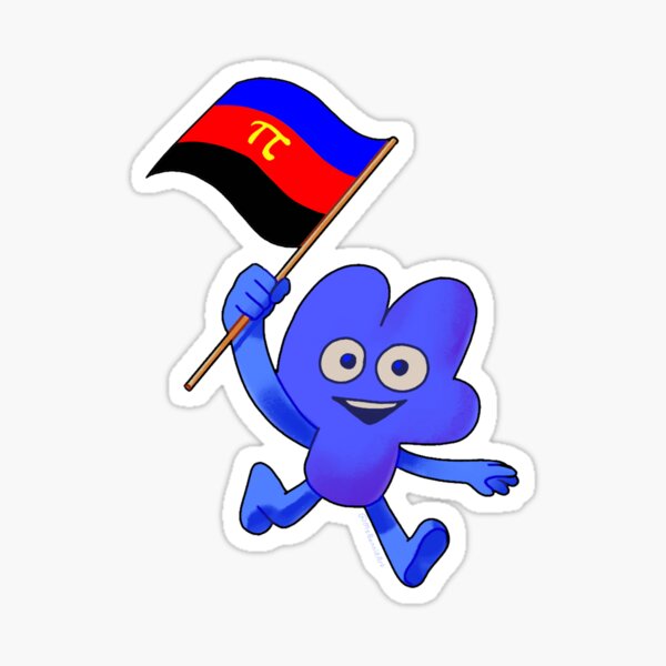 "Polyamorous Pride Flag Four!" Sticker von MsBonnie | Redbubble