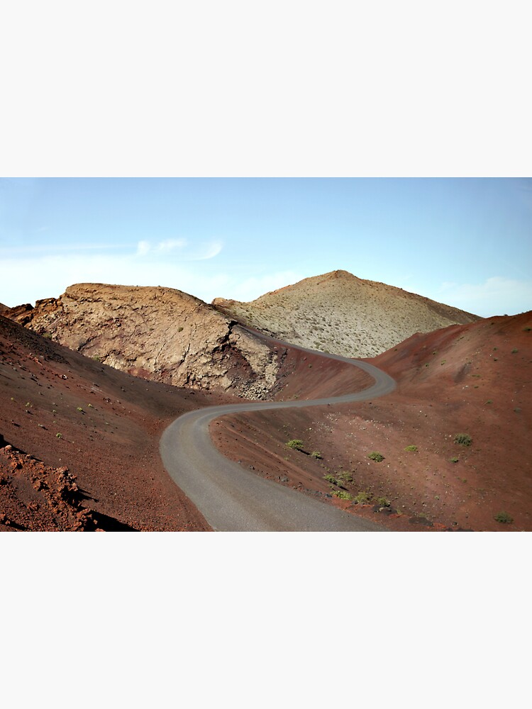 "Lanzarote Landscape - Spain" Sticker by Tessmb | Redbubble