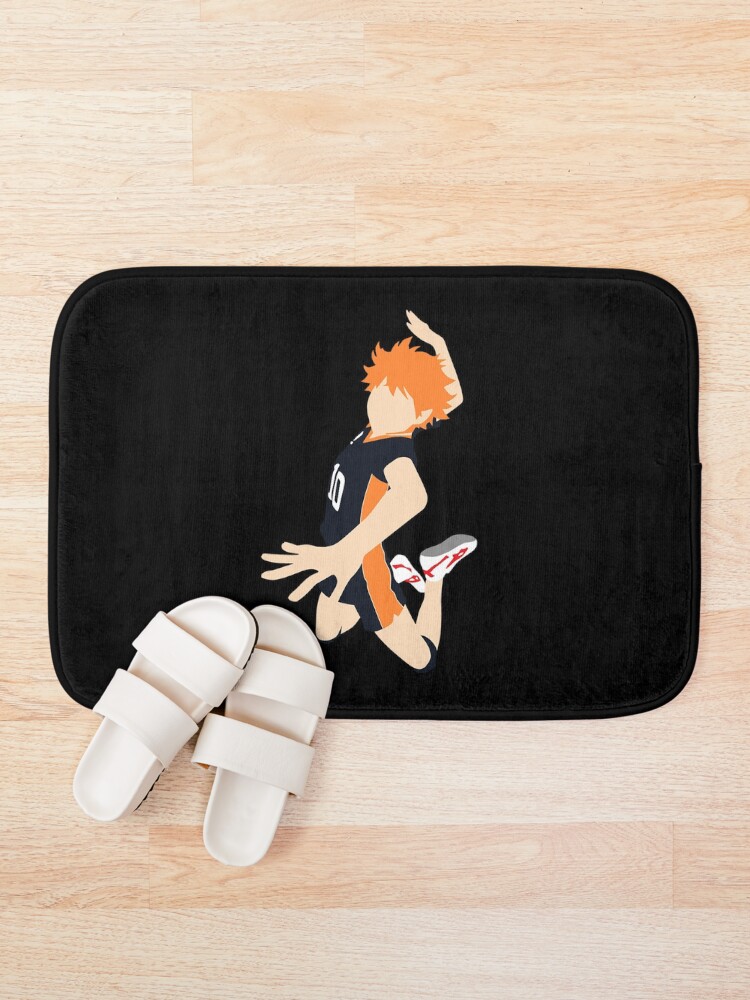 "Haikyuu Hinata" Bath Mat for Sale by terpres | Redbubble