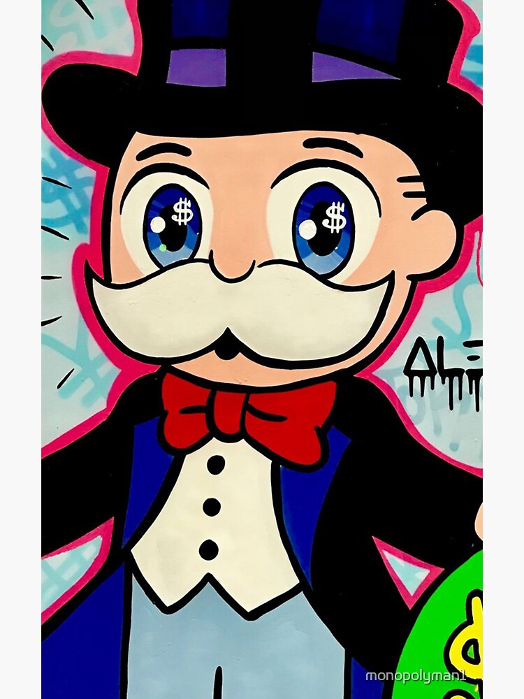 "$ Monopoly Man Phone Case $" Sticker for Sale by monopolyman1 | Redbubble