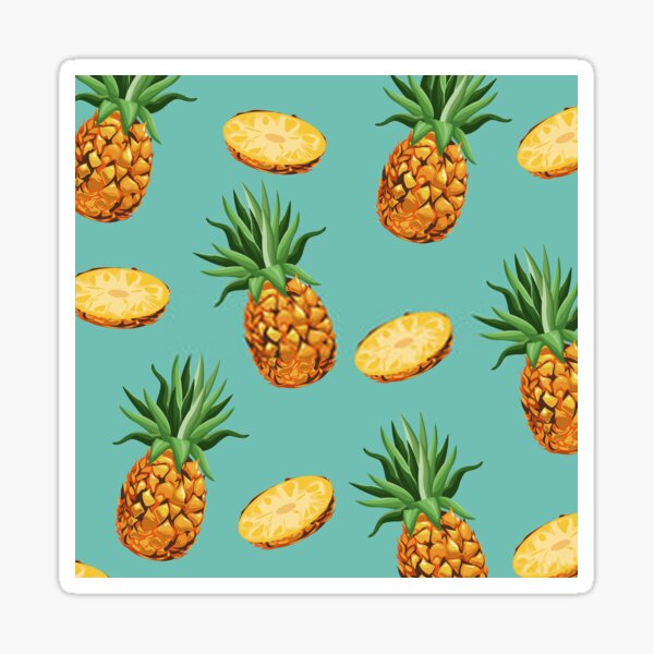"Pineapple" Sticker for Sale by FaveStickers | Redbubble