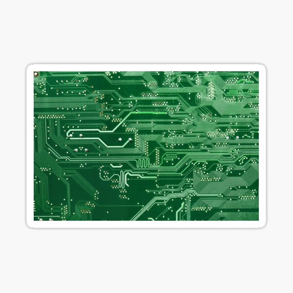 "Electronic circuit board" Sticker for Sale by tony4urban | Redbubble