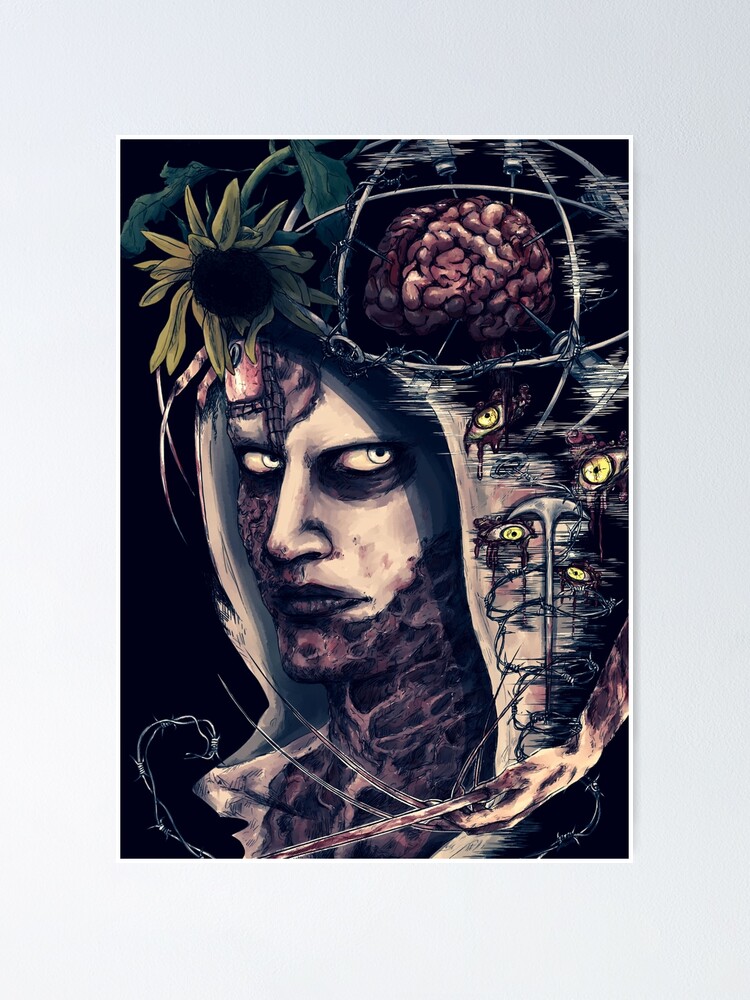 "Ruvik - The Evil Within" Poster for Sale by tesseractglow | Redbubble