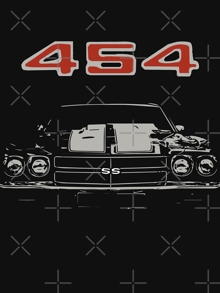 "Vintage Chevy Chevelle SS 454" T-shirt for Sale by FromThe8Tees ...