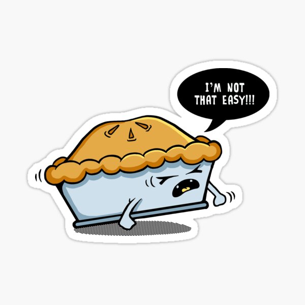 "Not That Easy" Sticker for Sale by BootsBoots | Redbubble