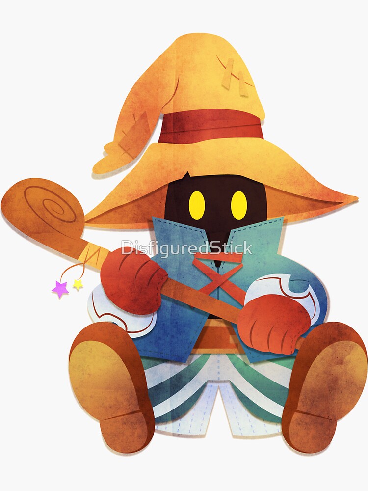 "Little mage" Sticker by DisfiguredStick | Redbubble
