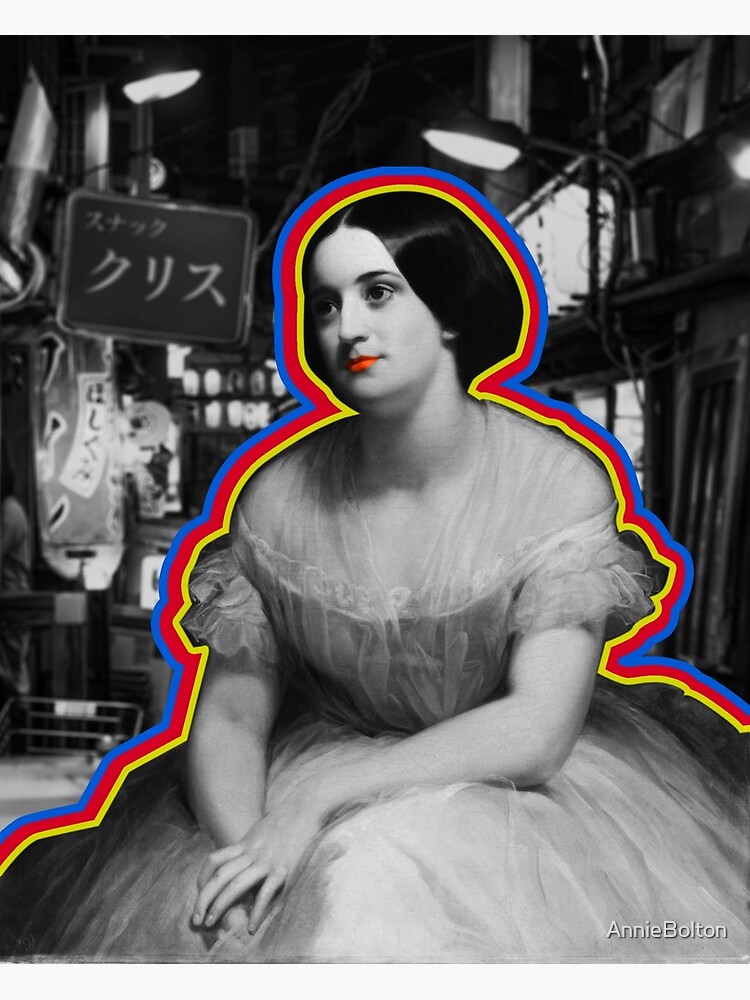 "Trippin Through Time in Kanda" Canvas Print by AnnieBolton | Redbubble