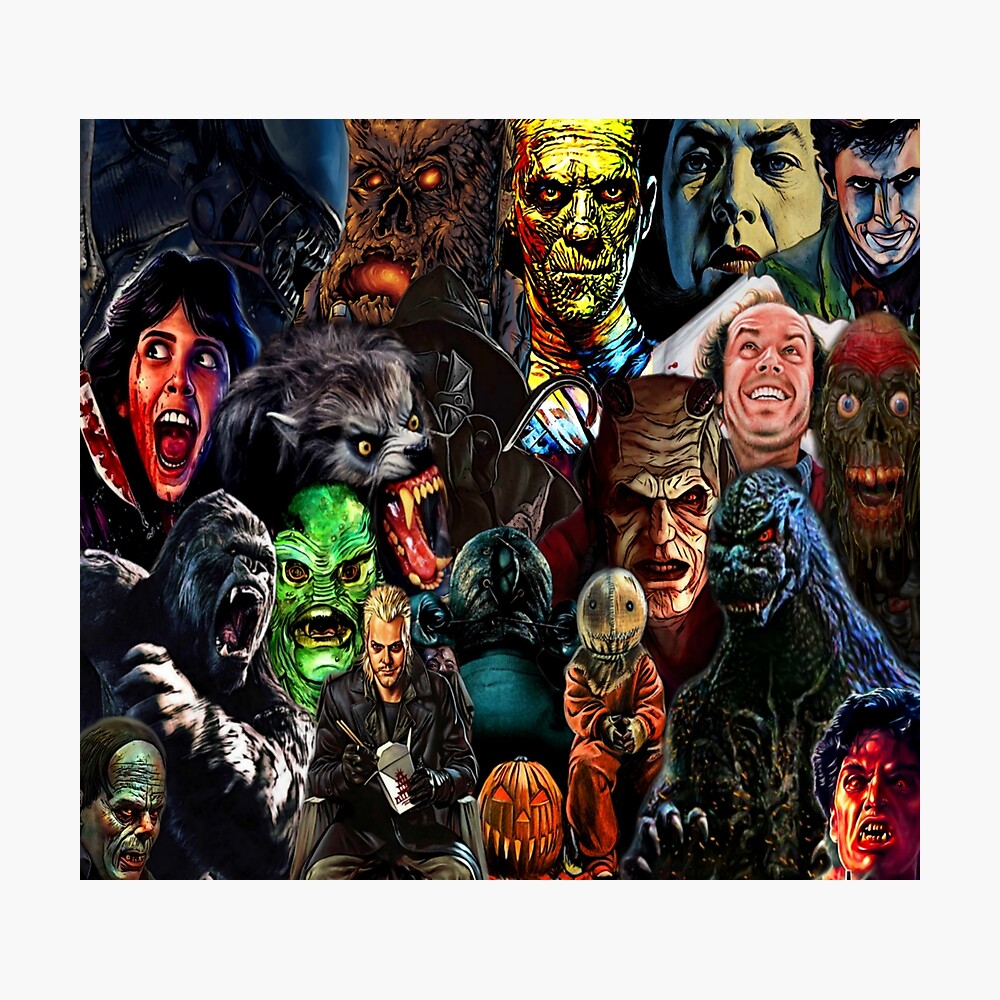Art & Collectibles Horror Montage Poster Print Such Horror Part Two ...