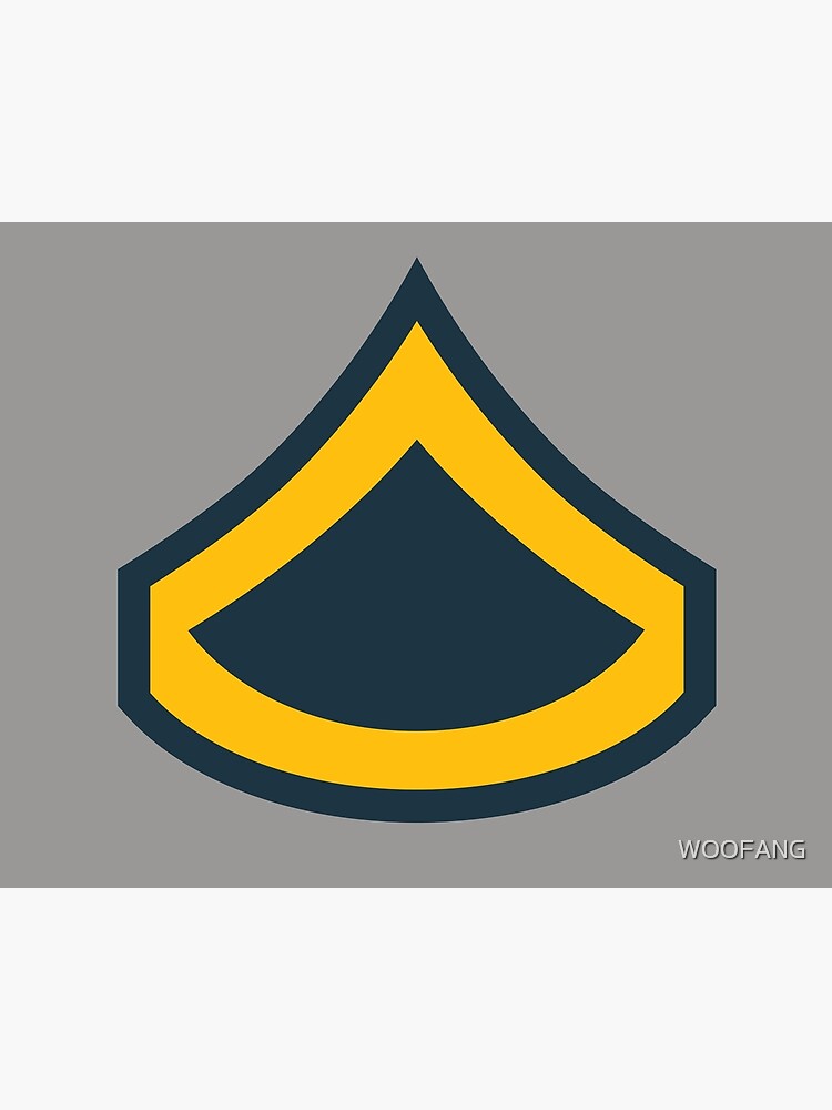 "US ARMY INSIGNIA - PRIVATE FIRST CLASS" Poster by WOOFANG | Redbubble