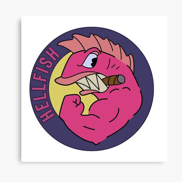 Hellfish Canvas Prints | Redbubble