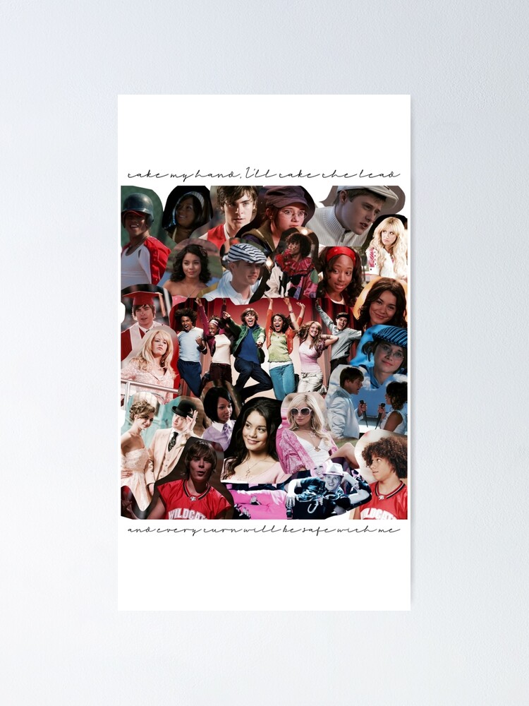 "HSM Collage" Poster by sheusedtobemine | Redbubble