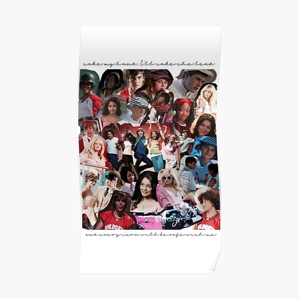 "HSM Collage" Poster by sheusedtobemine | Redbubble