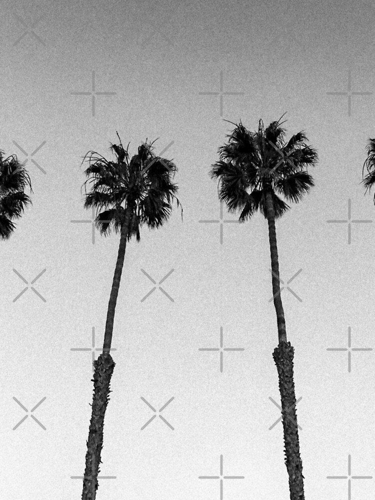 "Black and White California Palm Trees" iPhone Case for Sale by ...