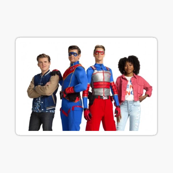 "Cast of Henry Danger" Sticker for Sale by Laibashaikh | Redbubble