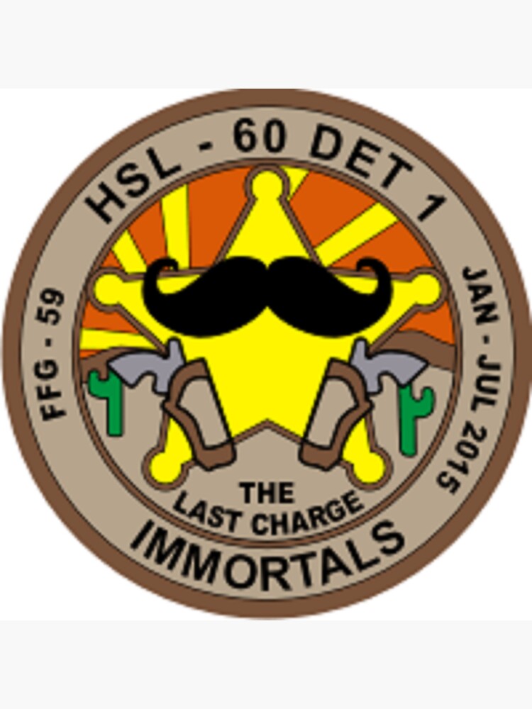 "HSL-60 Helicopter Anti-Sub Squadron 60 Light Immortals Decal" Sticker ...