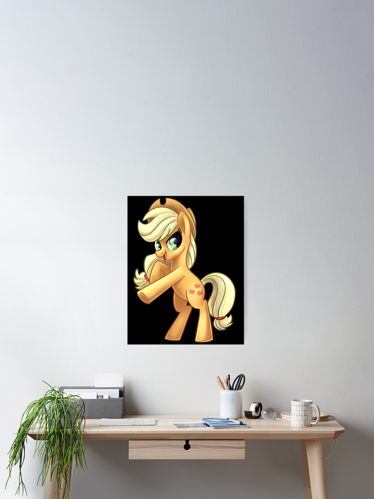 "MLP: Applejack" Poster for Sale by Sciggles | Redbubble