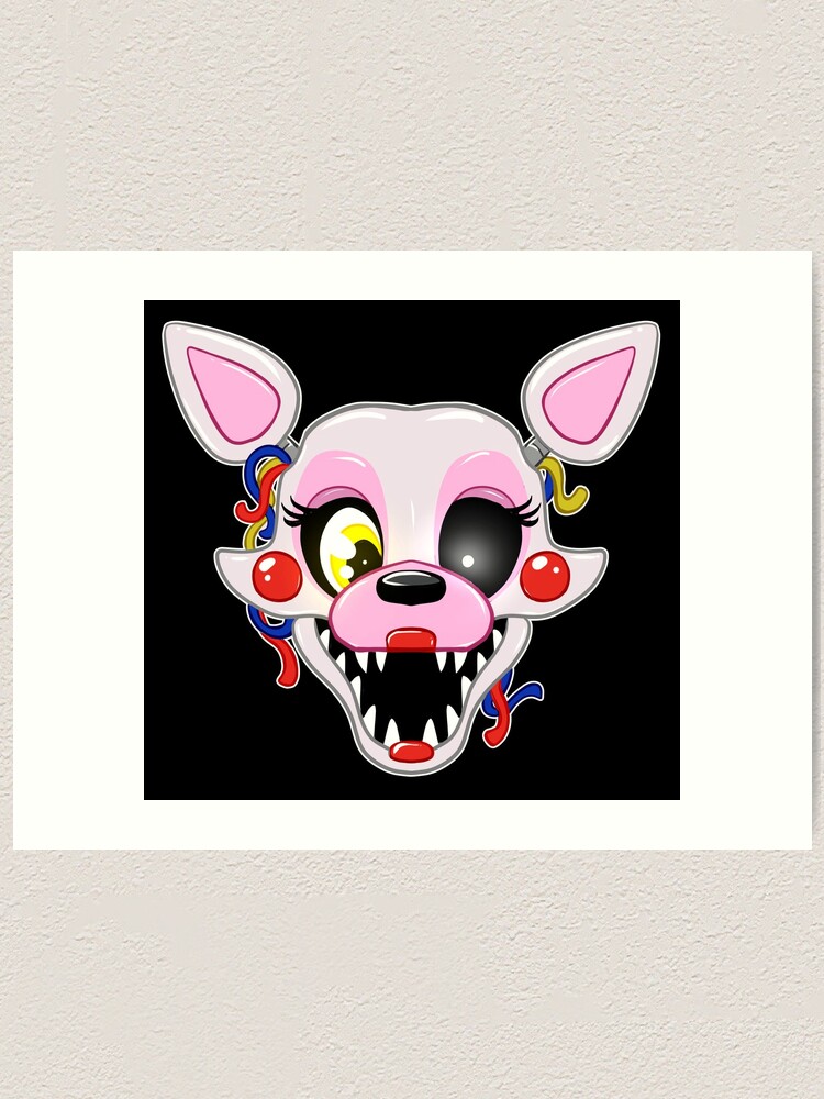 "FNAF Mangle" Art Print by Sciggles | Redbubble