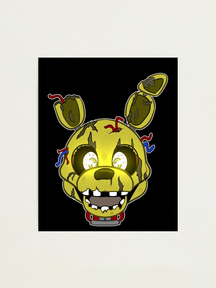 "FNAF Spring Trap" Photographic Print by Sciggles | Redbubble