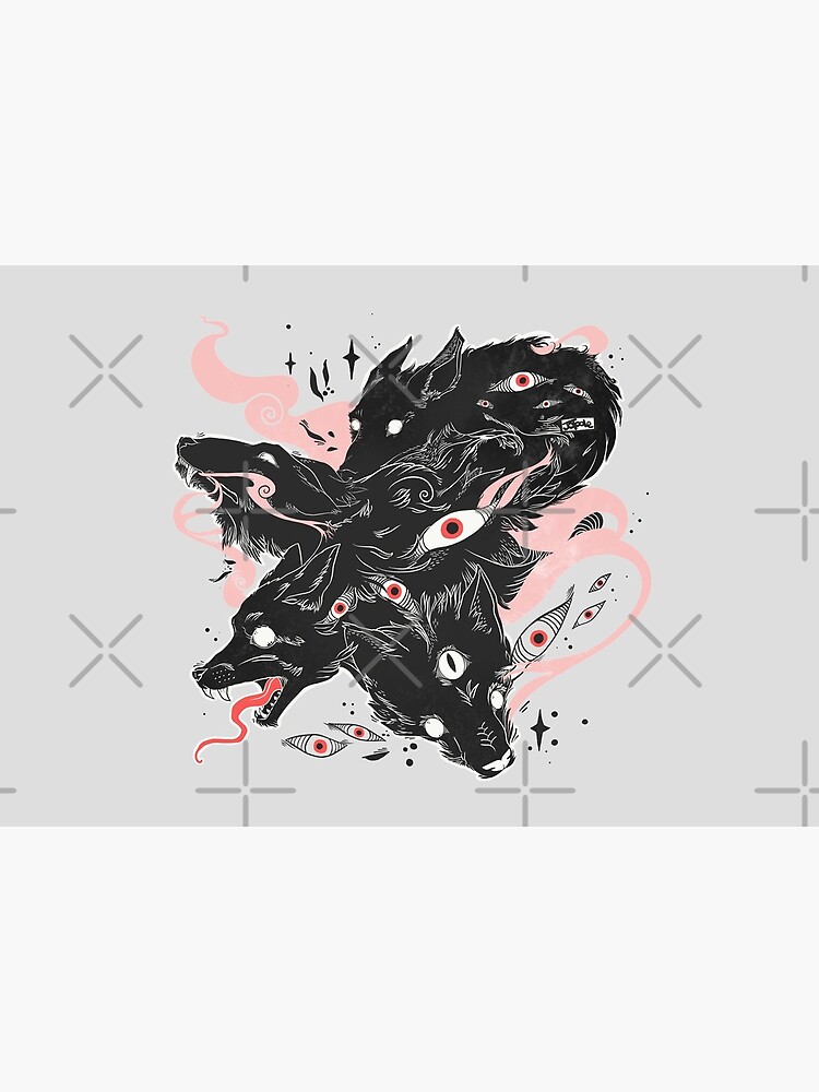 "Wild Wolves With Many Eyes" Mask for Sale by cellsdividing | Redbubble