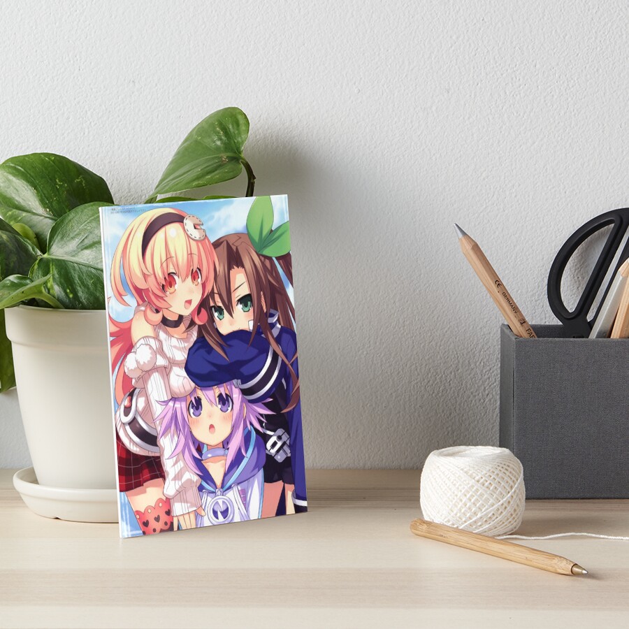 "Compa, Iffy, & Neptune - Hyperdimension Neptunia " Art Board Print for ...