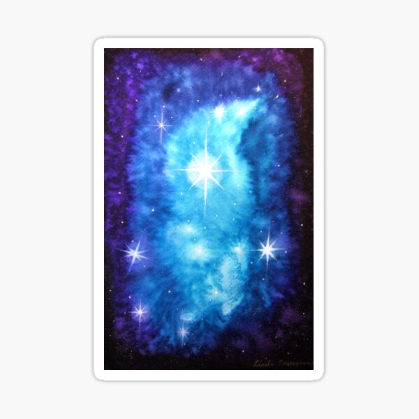 "Starlight " Sticker for Sale by LindArt1 | Redbubble