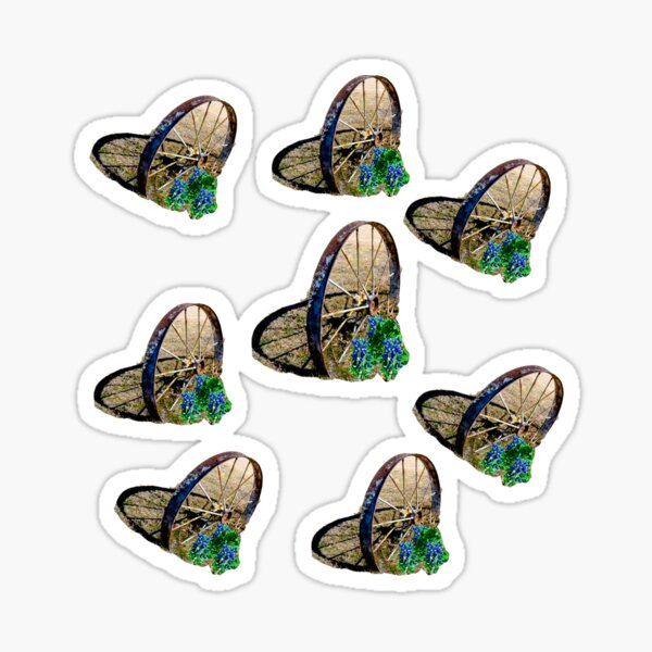 "Keep the Wheels Rolling" Sticker for Sale by BusyceeQ | Redbubble