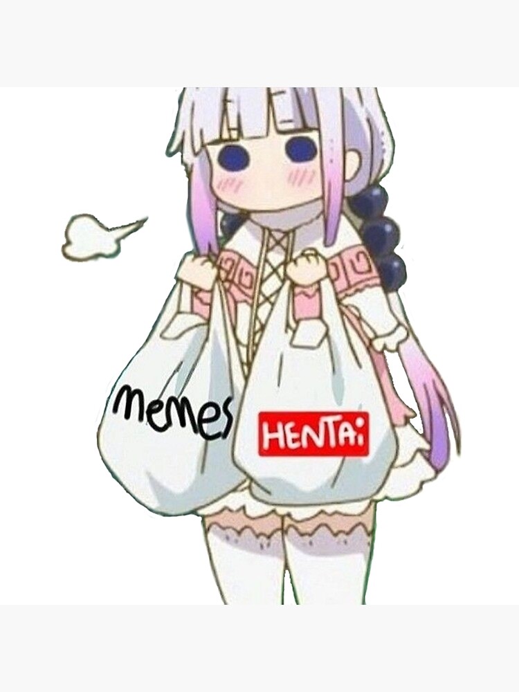 "Kanna Kamui Meme" Photographic Print by dumbanimememes | Redbubble