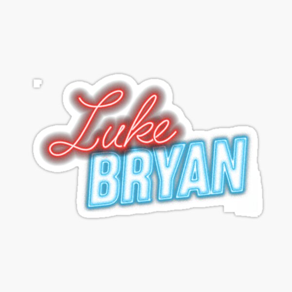 Luke Bryan Stickers | Redbubble