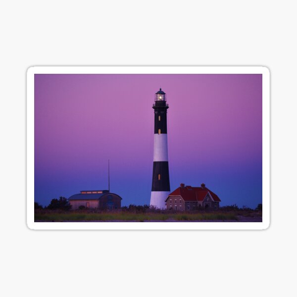 "Fire Island Lighthouse" Sticker for Sale by floofpictures | Redbubble